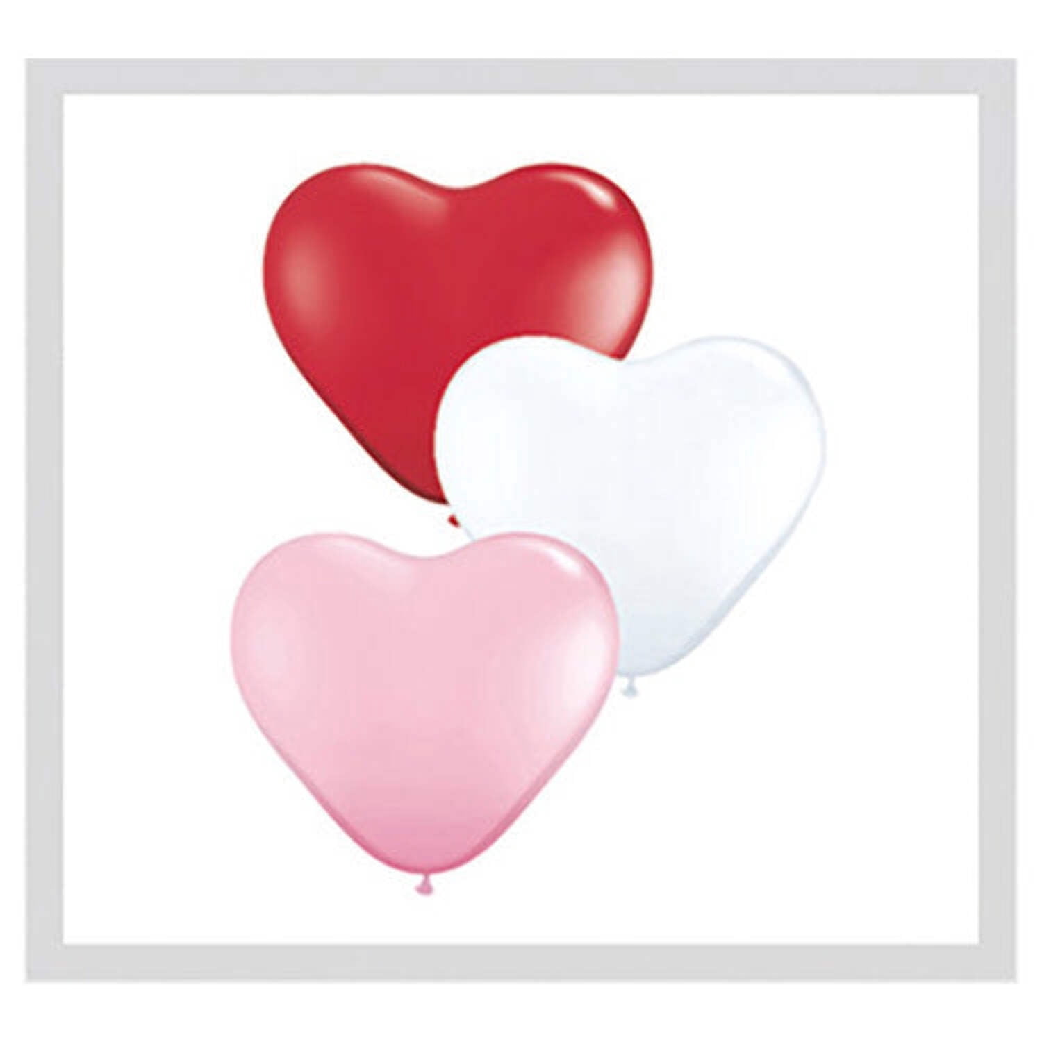 15 inch Qualatex Hearts - Sweetheart Assortment Latex Balloons (5 Pack ...