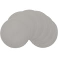 15 inch Round Placemats Set of 6, Cotton Polyester Woven Braided Place ...