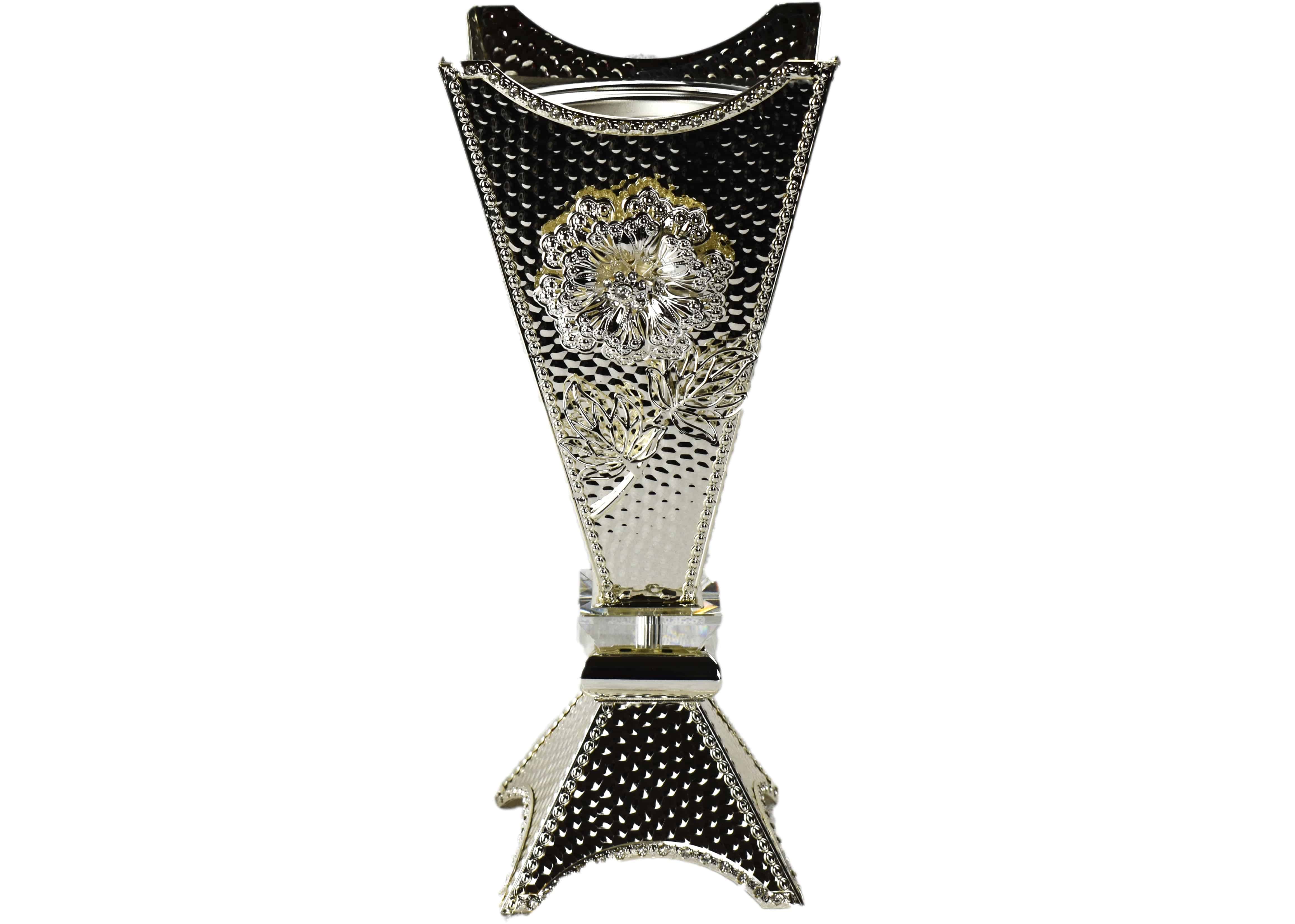 15 inch Silver Scaled Flower Bakhoor by Intense Oud - Walmart.com