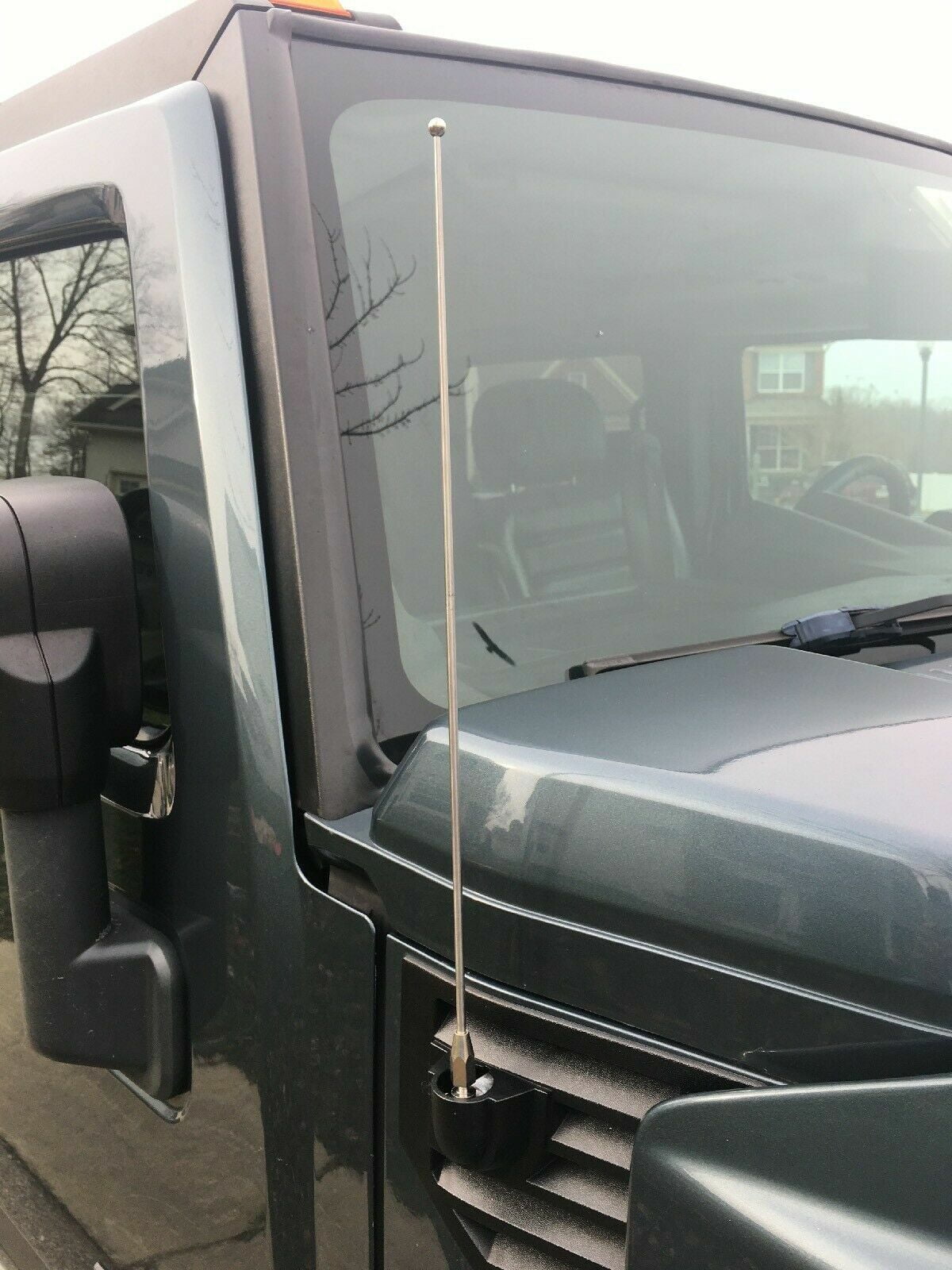 15" inch Stainless Steel Antenna Mast Power Radio AM/FM for HUMMER H2 ...