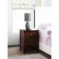 15 - inch Wide Nightstand / Fit Small Bedside Spaces - Walmart.com