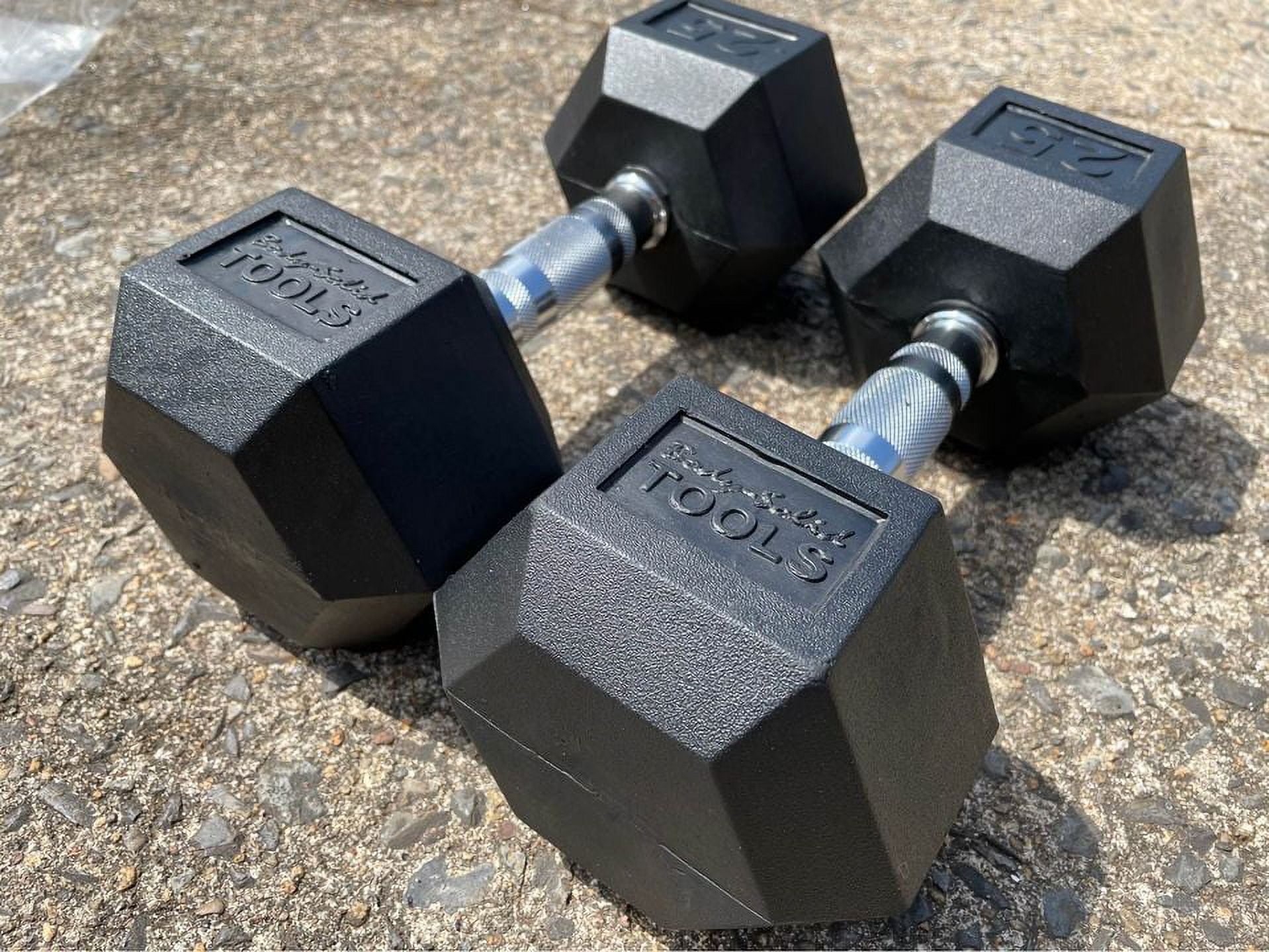 15 lb. Rubber Dumbbell Single - Walmart.com