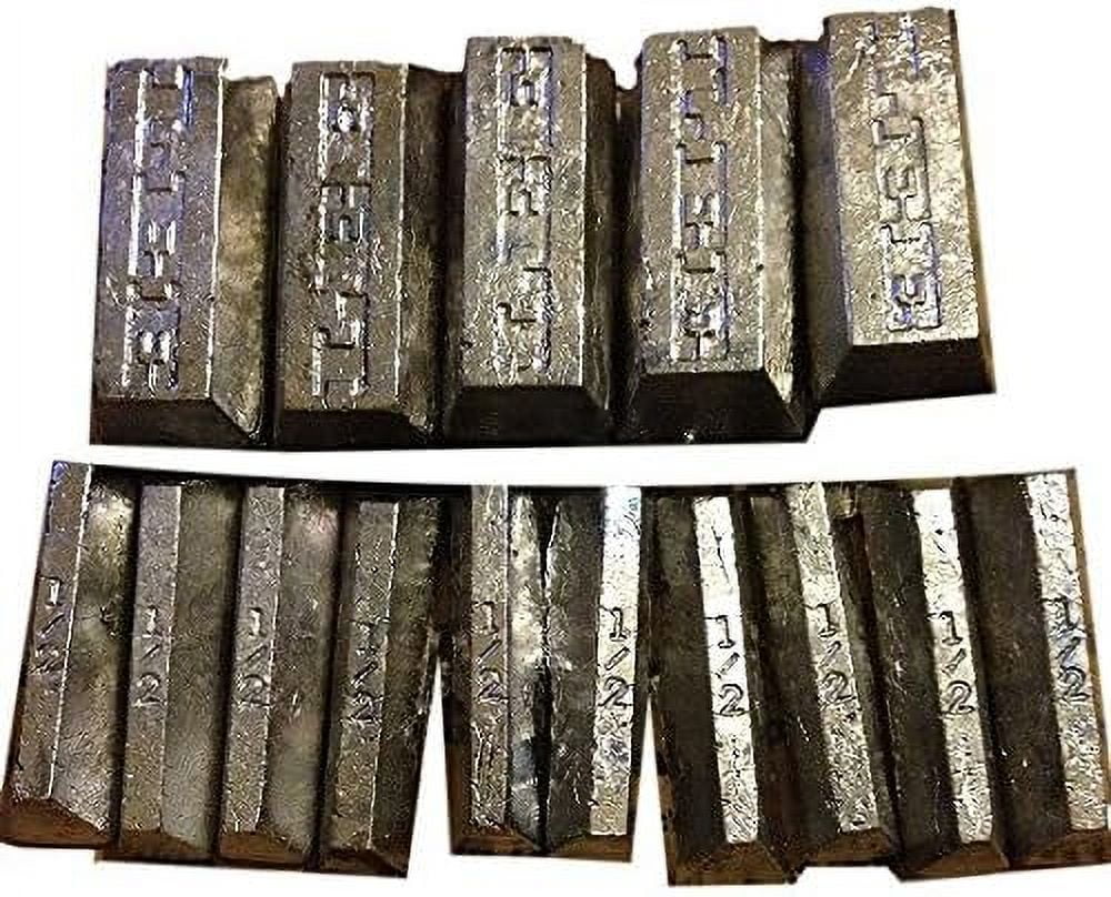 15 lbs total of little /2 and lb Clean ingots - Walmart.com