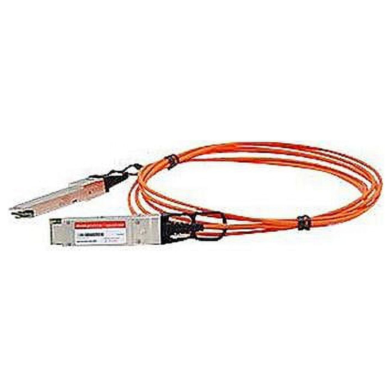 15 m MSA Compliant 56GBASE-AOC QSFP Plus to QSFP Plus Active Optical ...