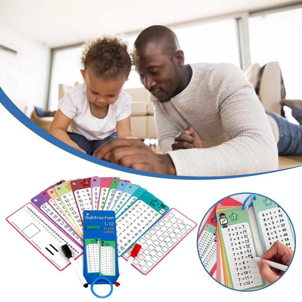 15 math subtraction flash cards 14 math number cards multiplication ...