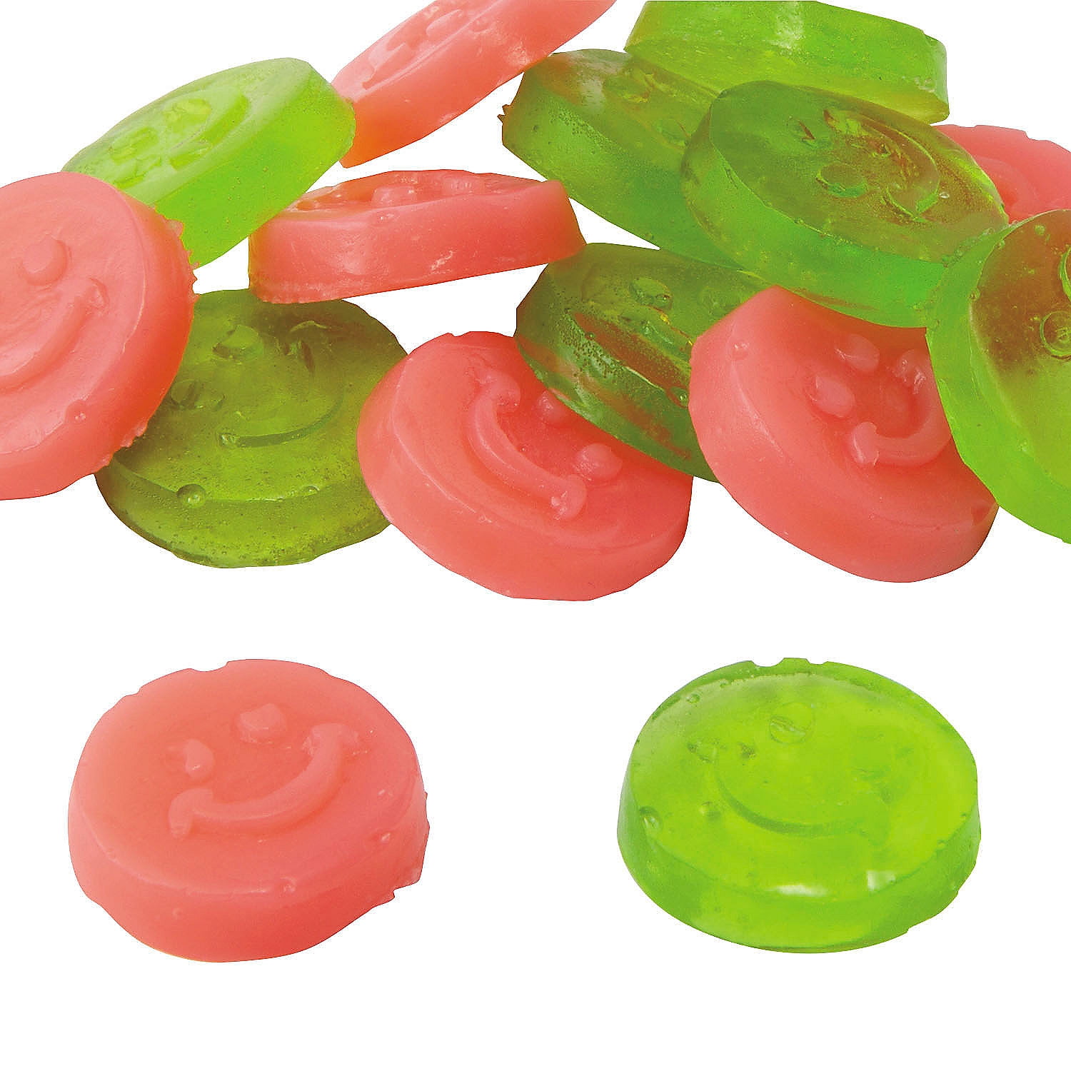 15 oz. Mini Smile Face Gummy Candy - 24 Pc. - Walmart.com