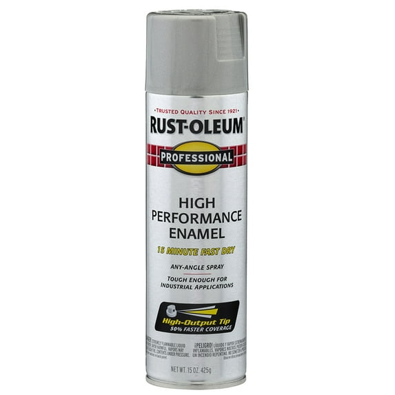 15 oz Rust-Oleum 7581838 Light Machine Gray Professional High ...