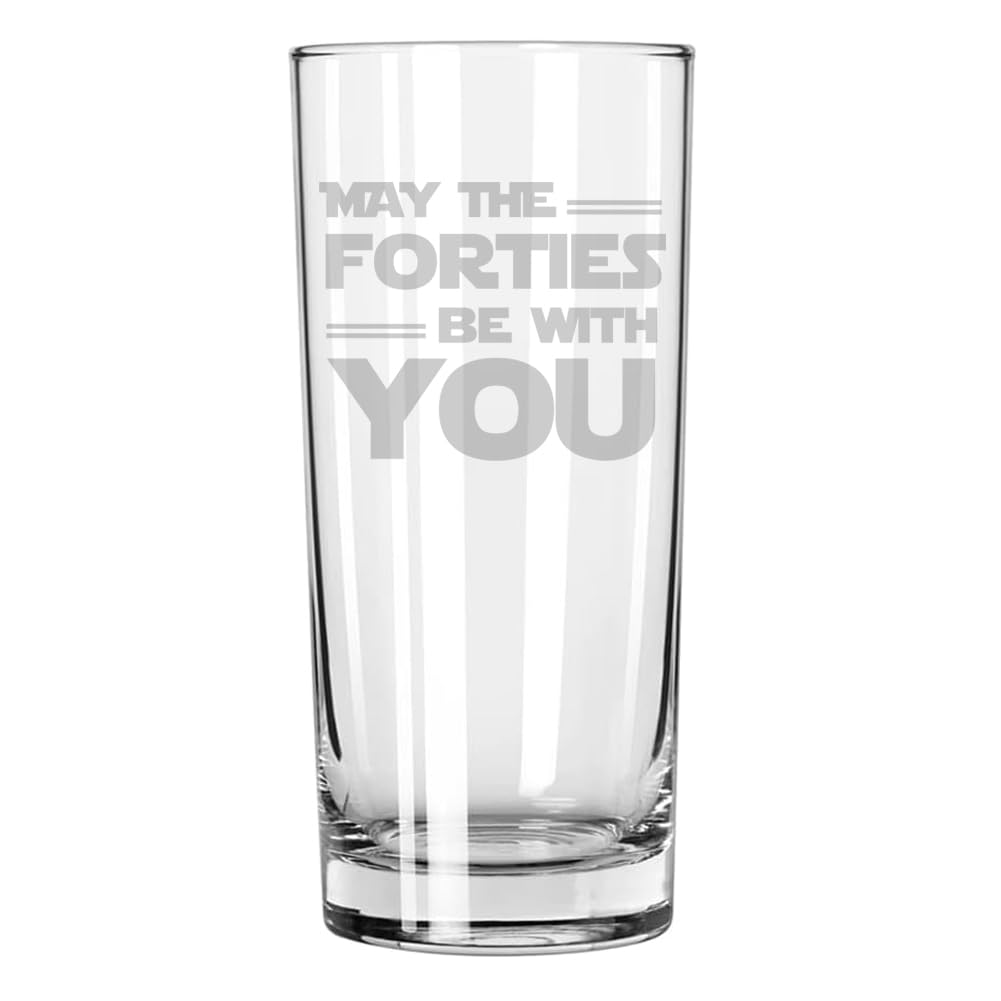 15 oz Tall Beverage Drinking Glass Highball Tumbler Gift May The ...