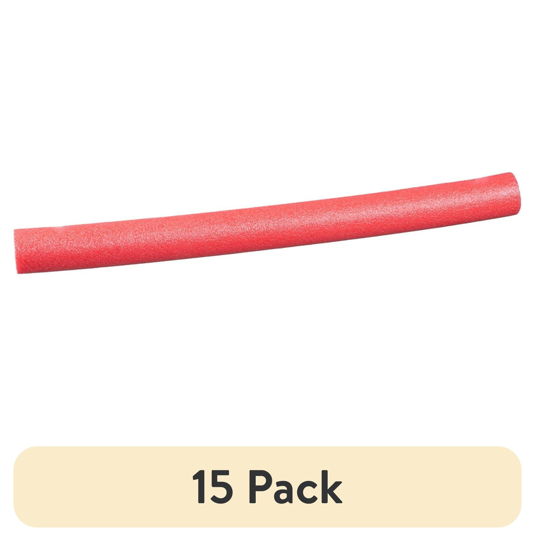 (15 pack) Big Joe Mega Swim Pool Noodle (Single Unit), Red, 48 inches ...