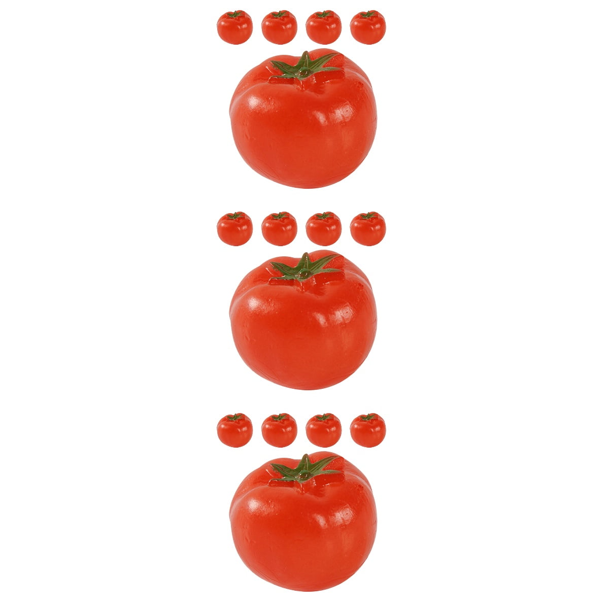 15 pcs Artificial Tomato Simulation Artificial Lifelike Mini Tomato ...