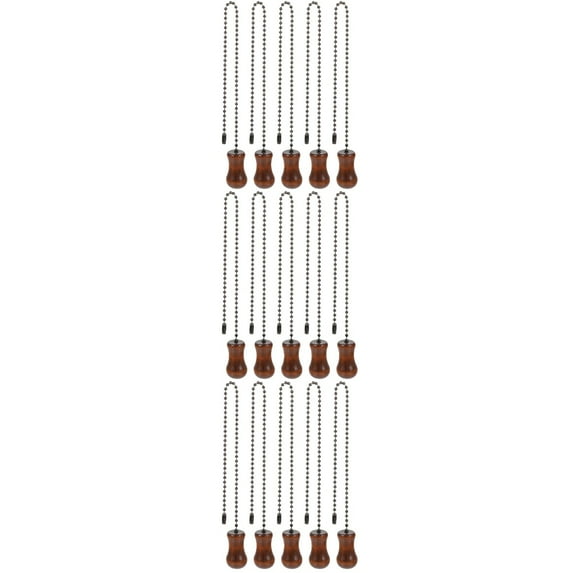 15 pcs Light Pull Chain Replacement Fan Chain Extender Pull Chain ...