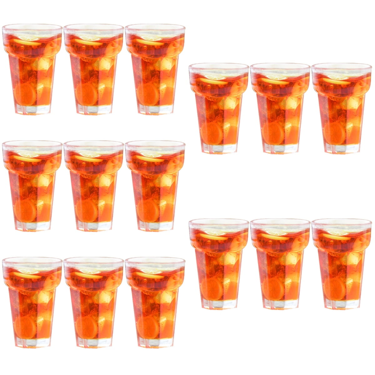15 pcs Miniature Lemon Juice Drinking Models Mini Lemon Tea Cup Drink ...