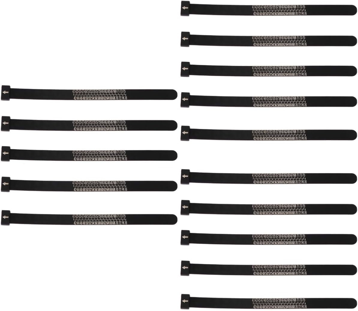 15 pcs Ring Sizes for Women Men ctr Ring Measure Ring Size Tools Ring ...