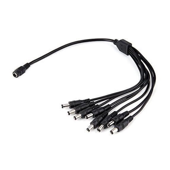 15" pigtail 8-Plug Splitter 8-Way Power Cord Replacement for D-iago ...