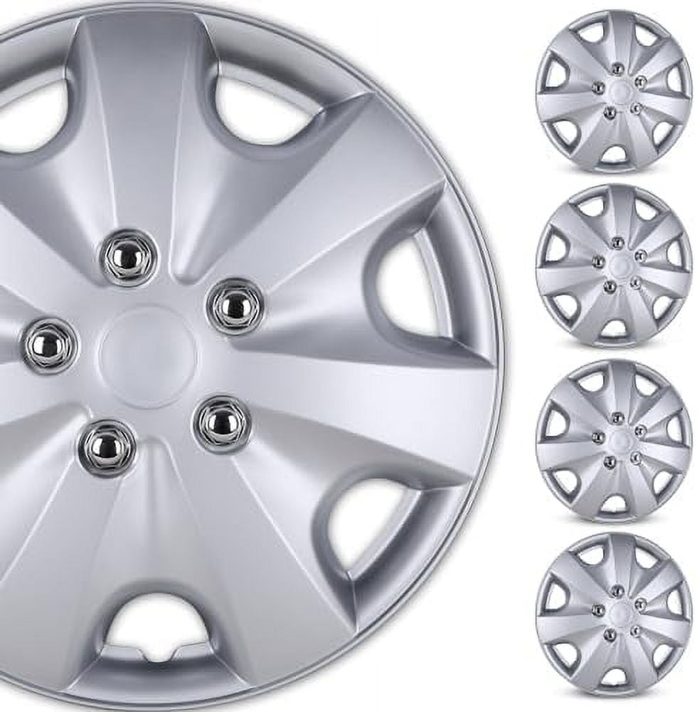 15" wheel rim covers universal hubcaps, fashion style hubs snap on car ...