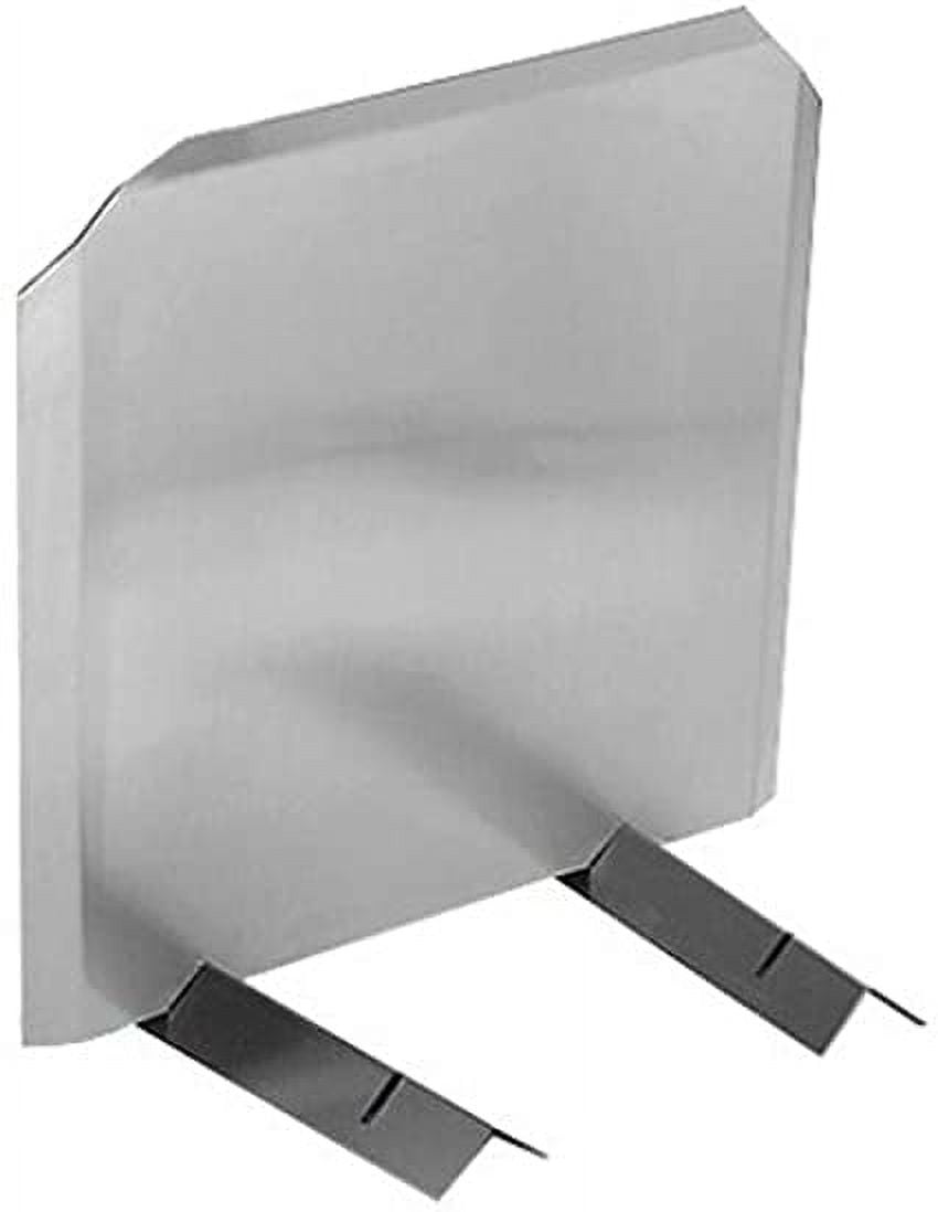 15 x 15 Radiant Fireback Heat Sheilds 12 Gauge Stainless Steel ...