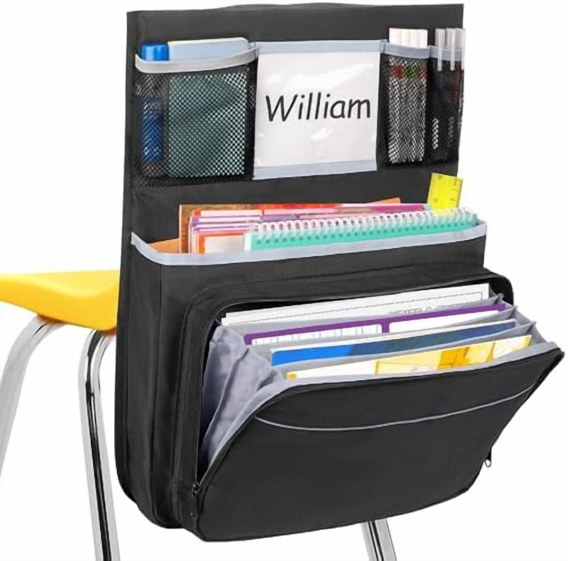 15” x 20” Chair Pocket For Classroom, 1 Piece Seat Sack, Chairback ...