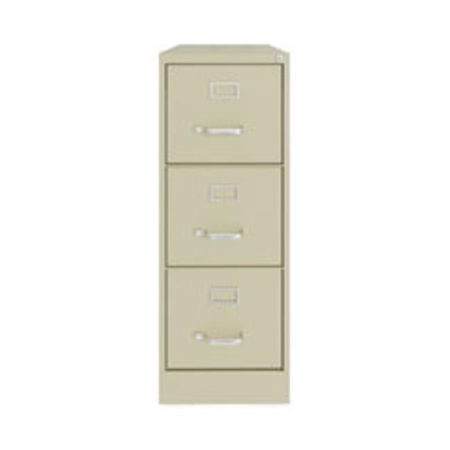 15 x 22 x 40.19 in. Vertical Letter File Cabinet with 3 Letter-Size ...