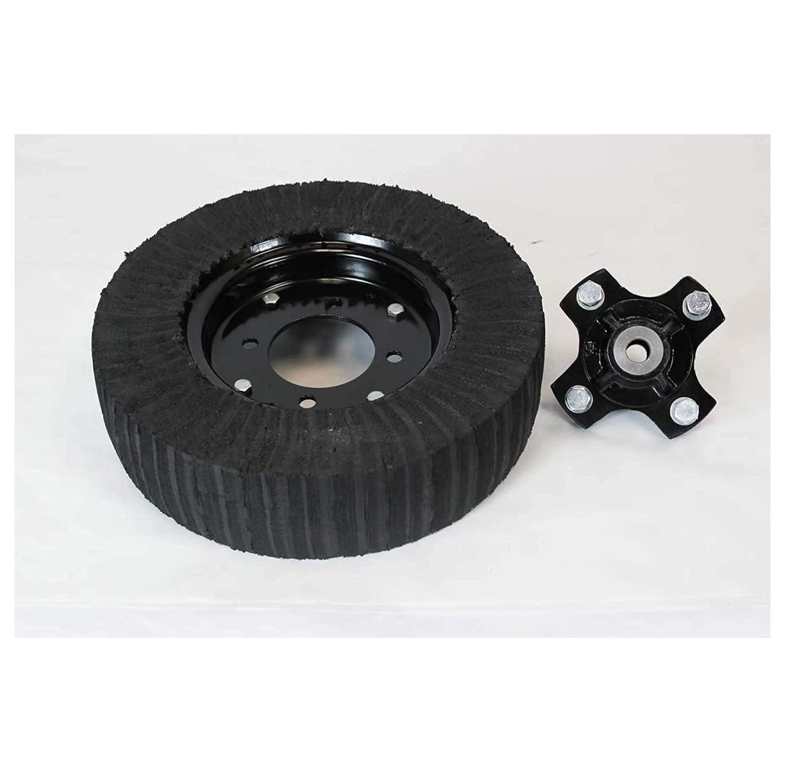 15" x 4" CUTTER TAIL WHEEL TIRE WITH 3/4" CAST IRON HUB - Walmart.com