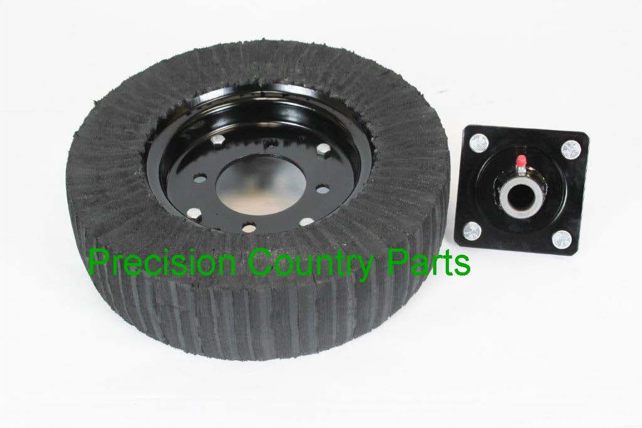 15" x 4" Rotary Cutter Tail Wheel TIRE with 6MM FABRICATED HUB - FITS 1 ...