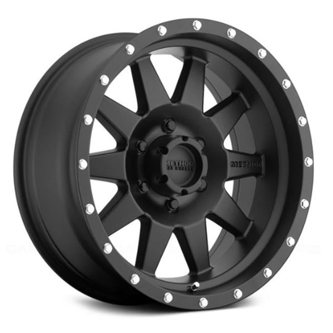 15 x 7 in. Matte Black Standard Machined Wheel - Walmart.com