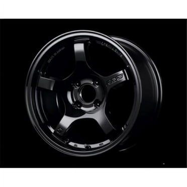 72155F21 5 x 150 in. GD07 Wheel with Milled Lip, Matte Black - Walmart.com