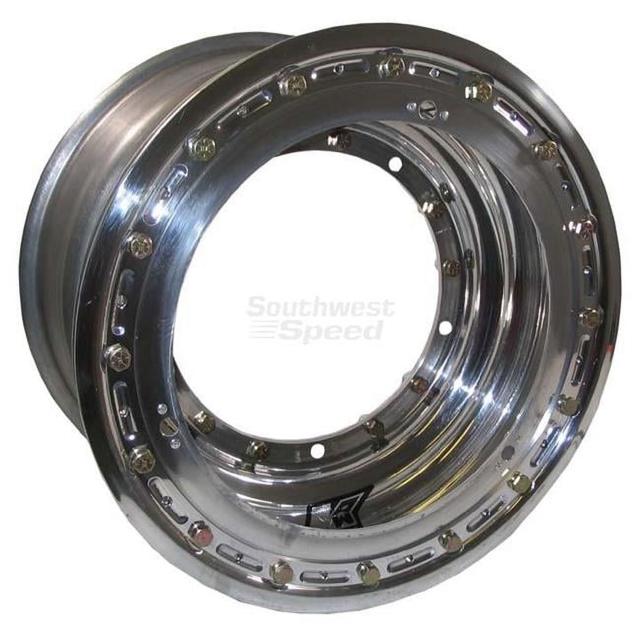15 x 8 in. 4 in. Backspace Beadlock Direct Mount Wheel - Walmart.com