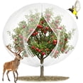 15'x15' Large Fruit Tree Netting with Zipper - Protects from Squirrels ...