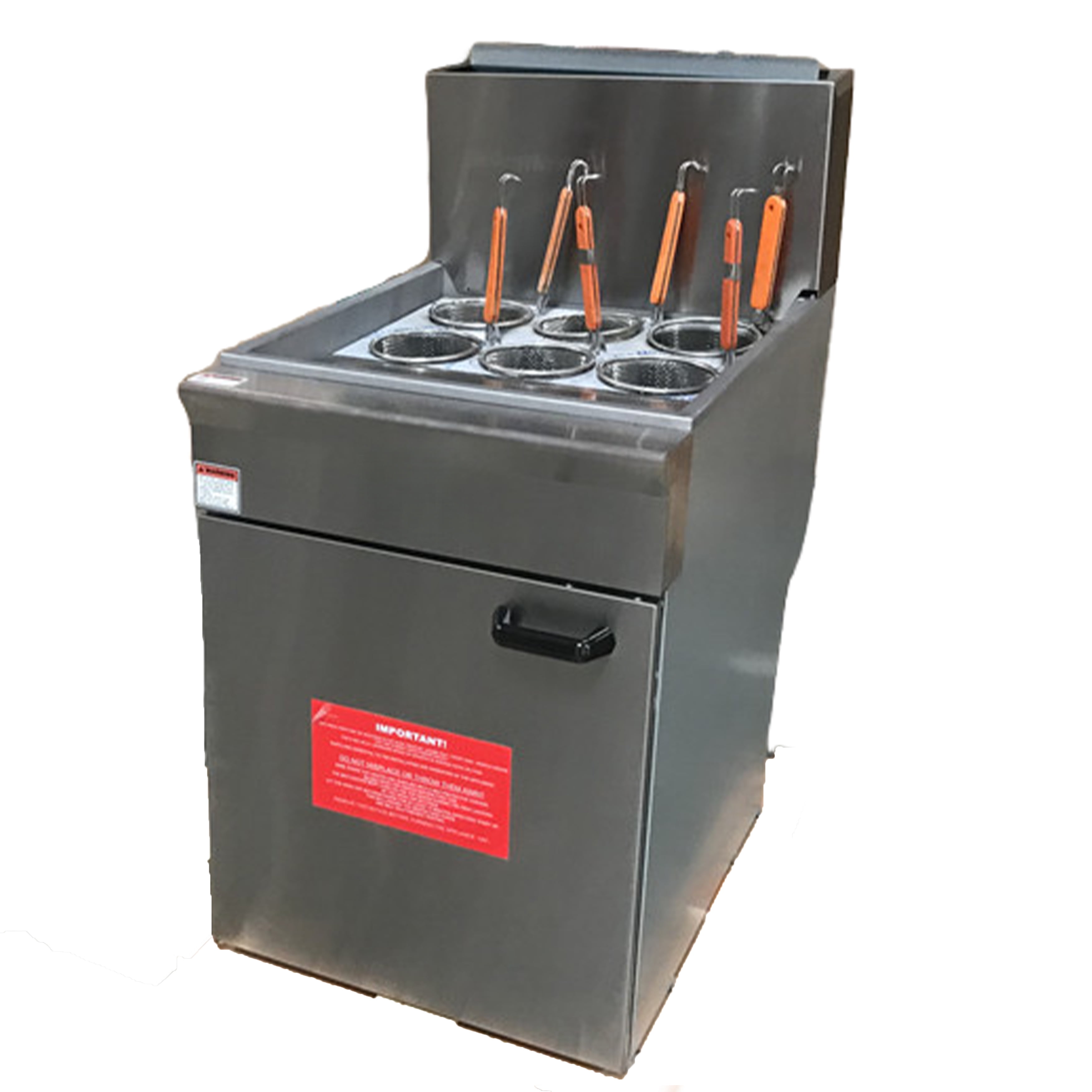 150,000 BTU Commercial Noodle Pasta Ramen Cooker Stainless Steel NSF ...