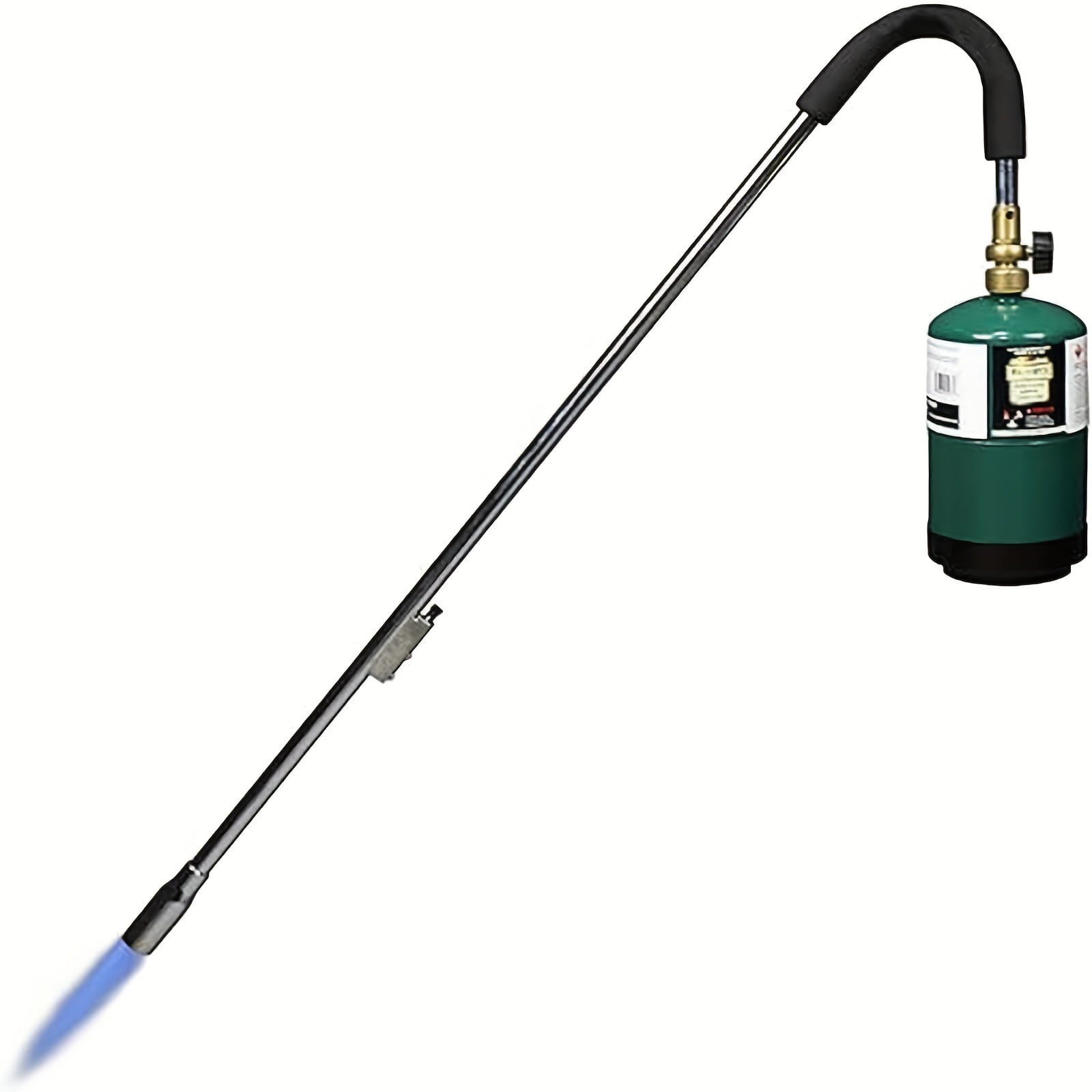 150,000 BTU Heavy-Duty Propane Weed Torch Kit - 10ft Hose & Self ...