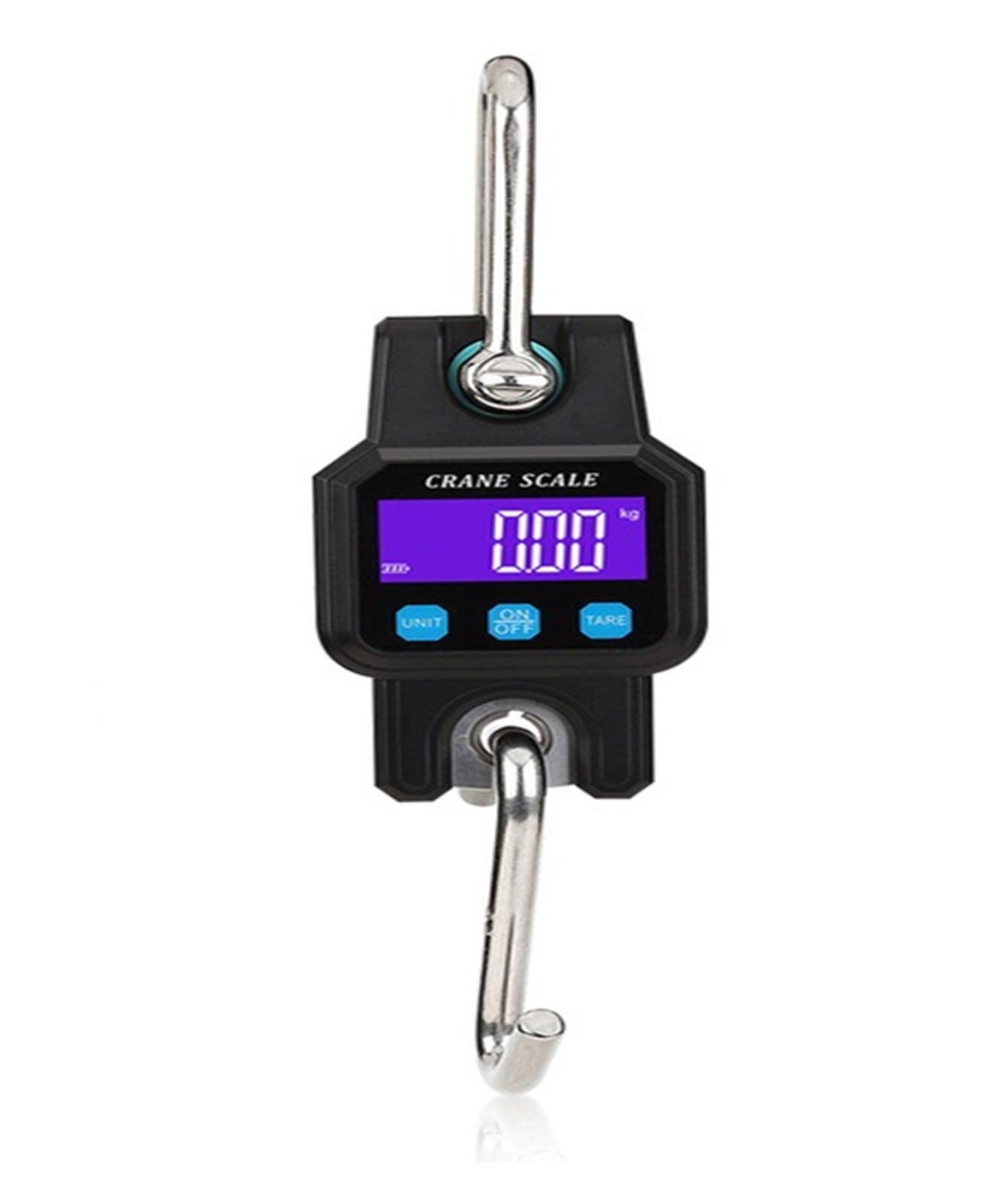 150/200/500kg Crane Scale Heavy Duty Hanging Weighting Hook Steelyard Portable LCD Electronic ...