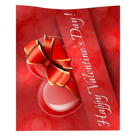 150×200Cm Valentine's Day Flannel Digital Printed Blanket, Air ...