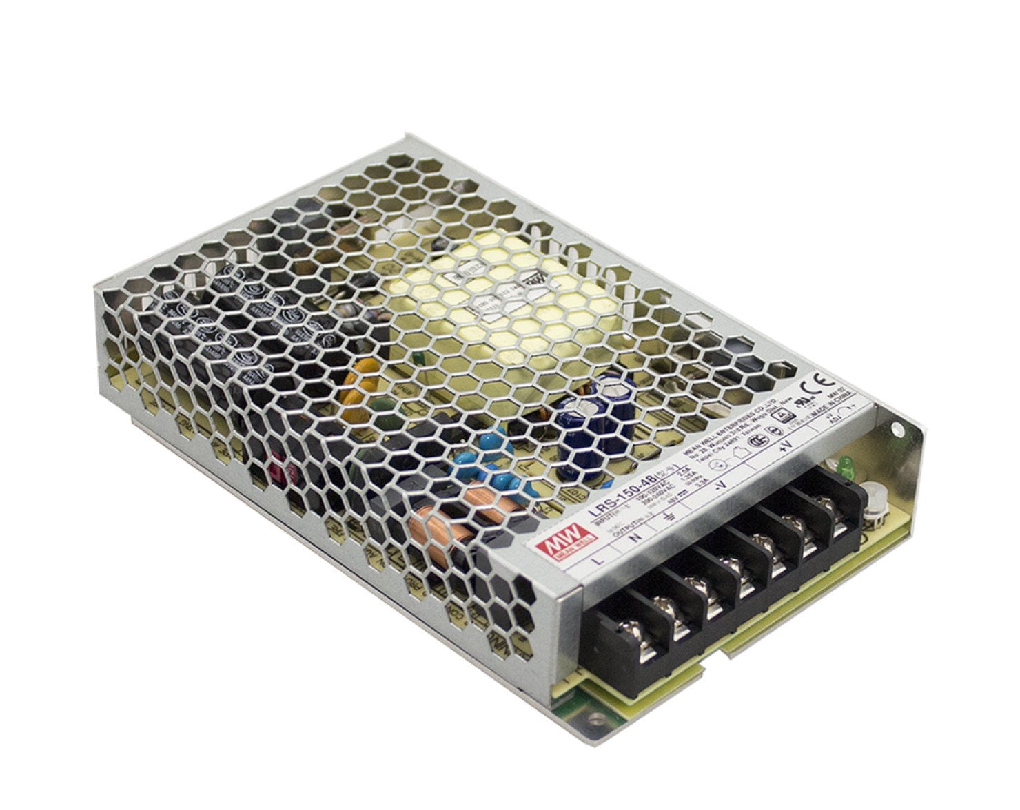 -150-24 switching power supply, single output, 24V, 6.5A, 156W ...