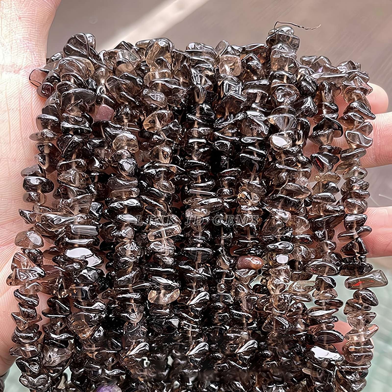 150-280PCS Tumbled Chips Stones Crushed Crystal Quartz 1 LB, Irregular ...