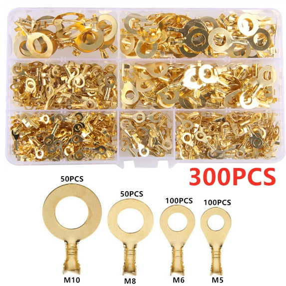 150/300/540-Piece Ring Terminal, Eyelet Terminal, Copper Crimp Terminal ...