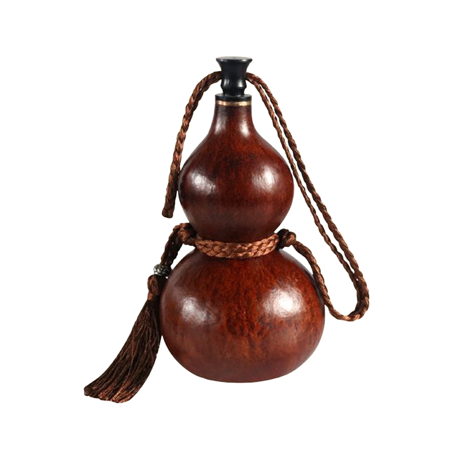 150/500ML Wukong Gourd Water Bottle with Braided Tassel Rope Vintage ...