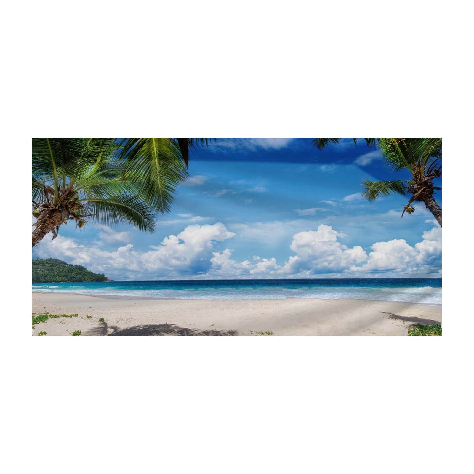 150 75cm Blue Sun Sky White Cloud Beach Towel Microfiber Beach Towel