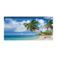 150 75cm Blue Sun Sky White Cloud Beach Towel Microfiber Beach Towel