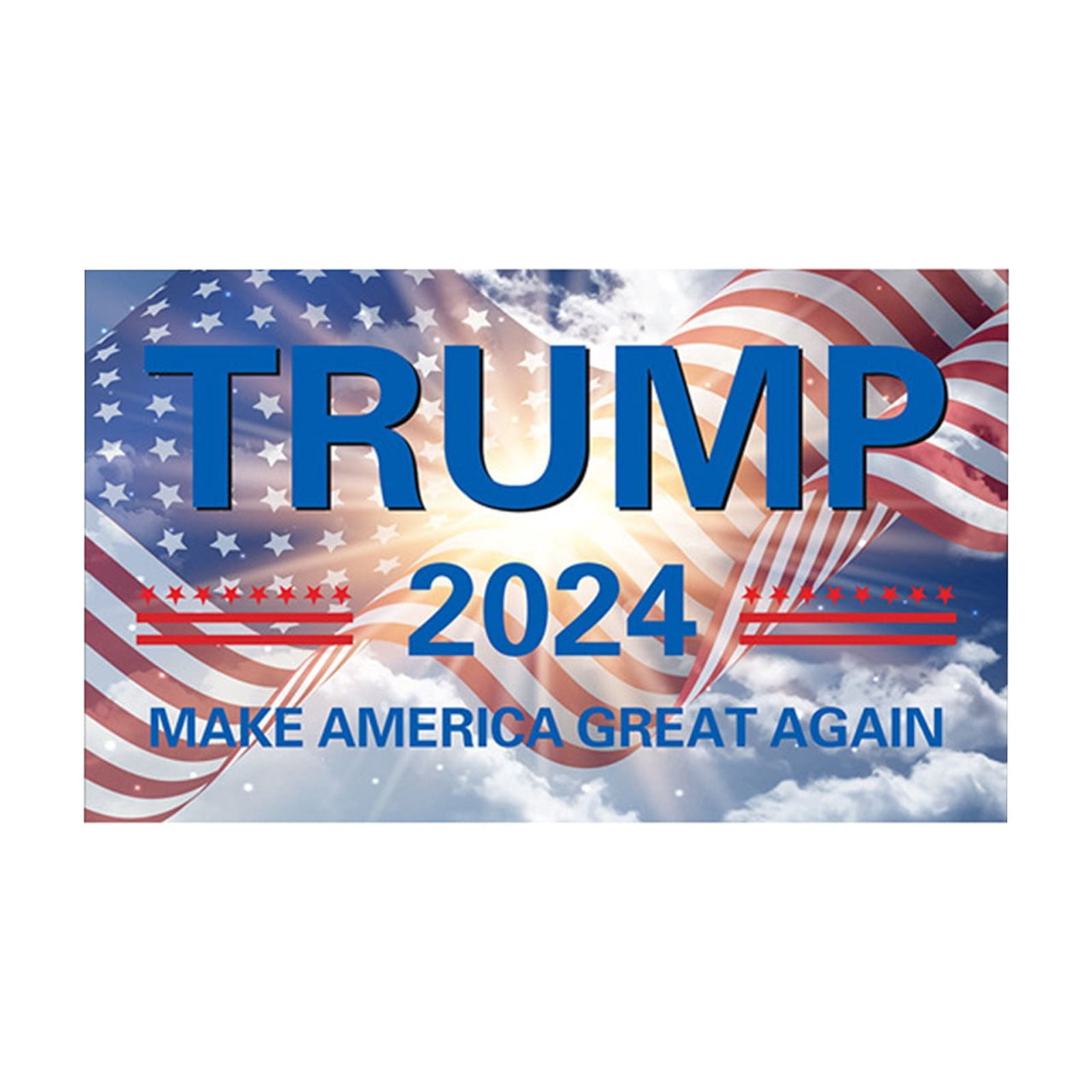 150*90 American Campaign Flag 2024 Campaign Flag - Walmart.com