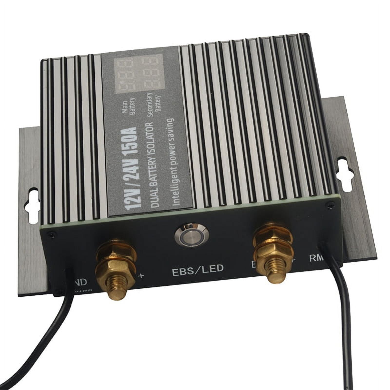 150 Amp Dual Battery Isolator Kit, Dual Battery Smart Isolator for Car ...