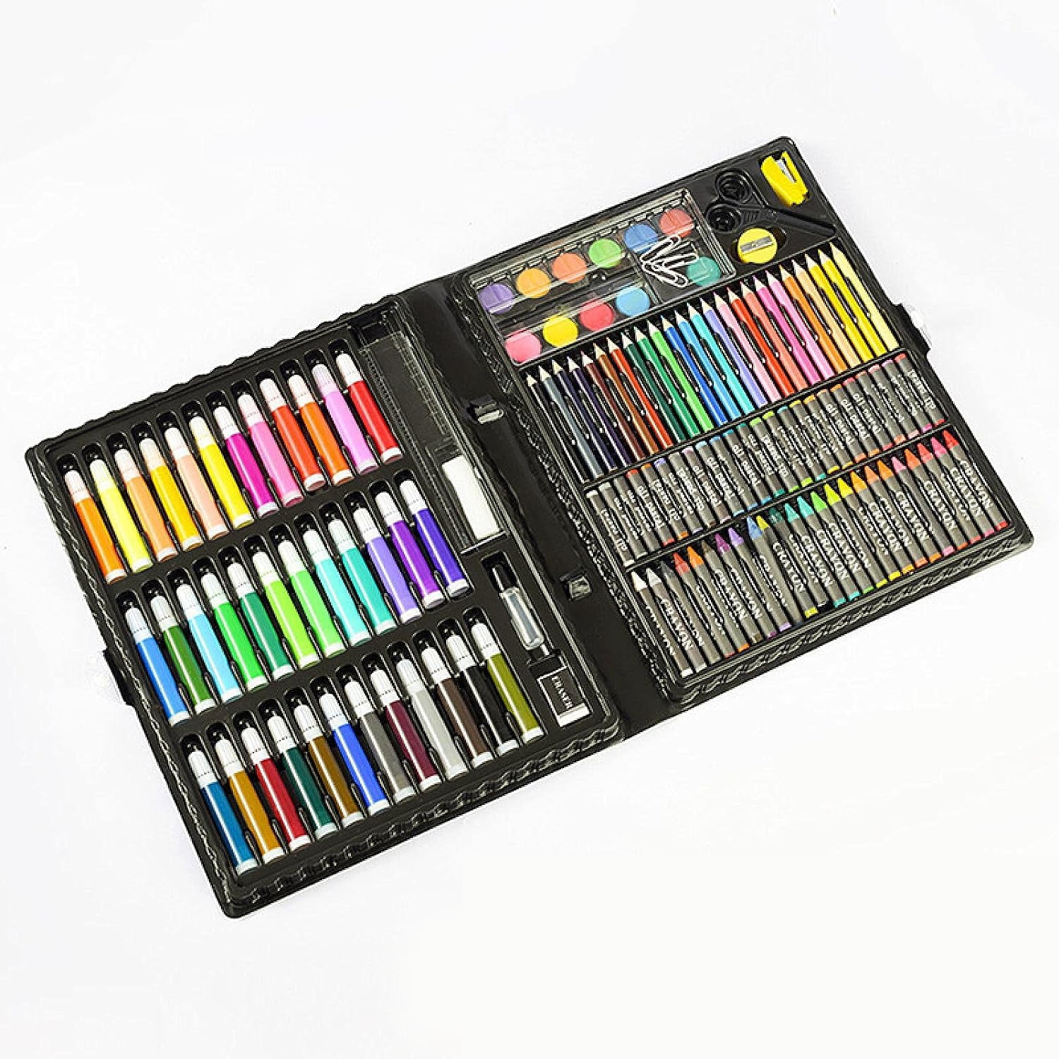 150 Black Art Kit, Drawing Painting Art Supplies for Kids Girls Boys ...