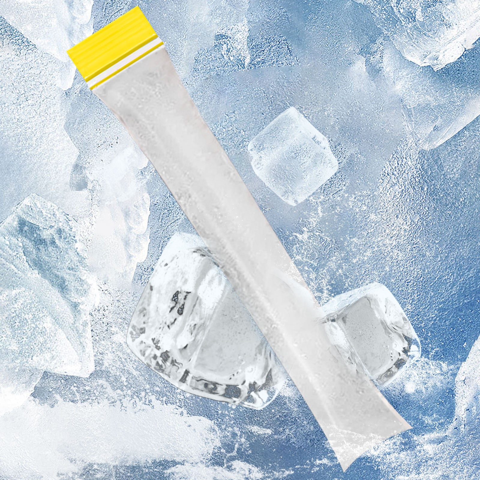 150-Count Disposable Popsicle Bags, 11" Bpa-Free Pe Freeze Tube with ...