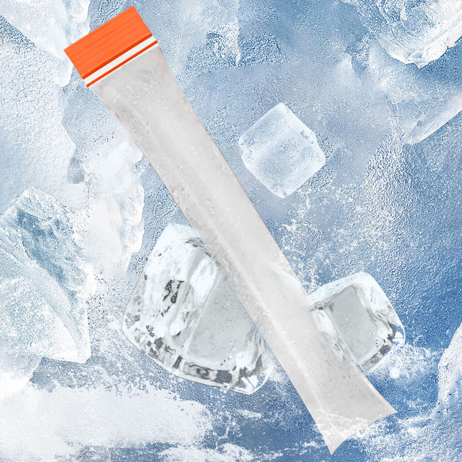 150-Count Disposable Popsicle Bags, 11" Bpa-Free Pe Freeze Tube with ...