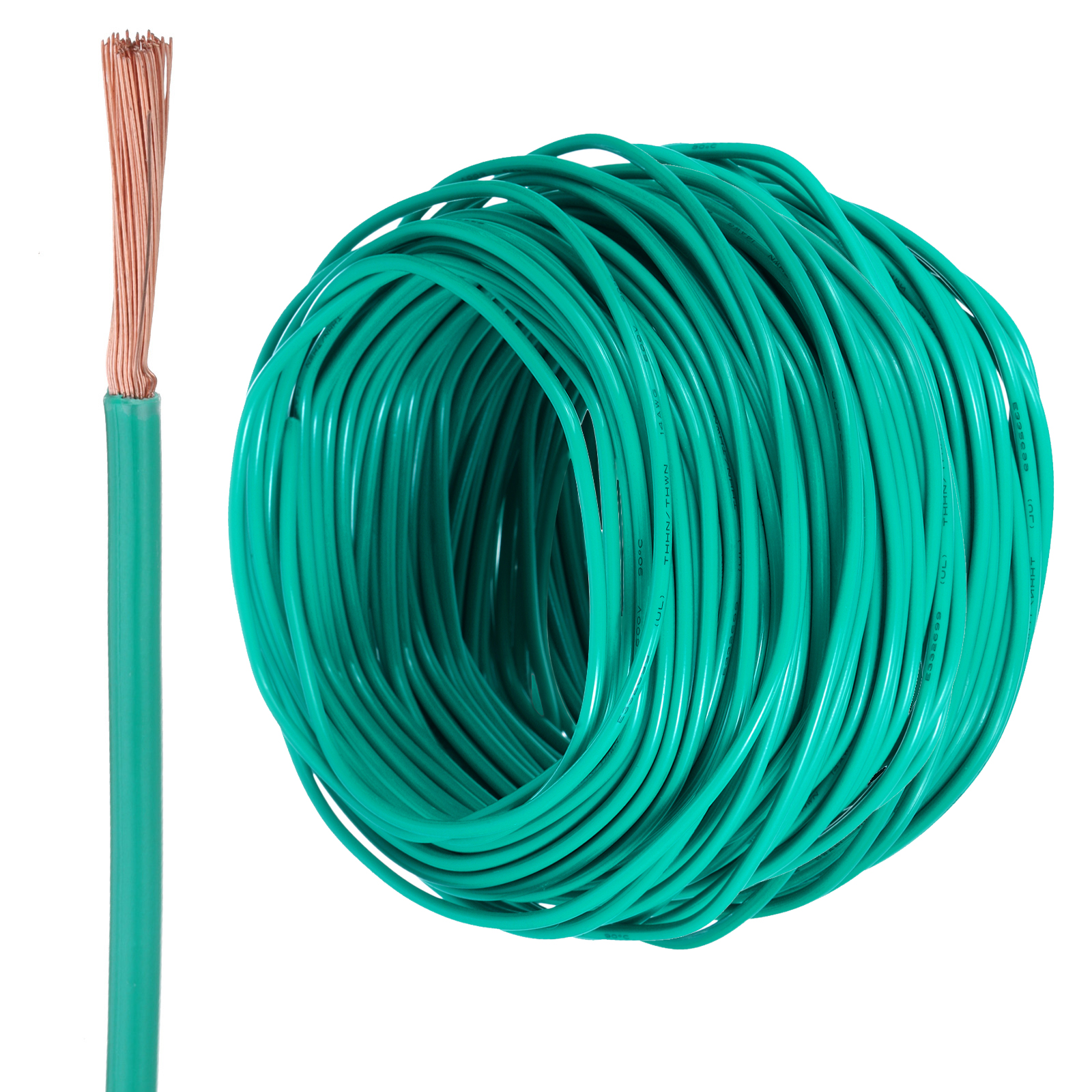 150 Feet Electrical Wire Insulated Stranded Copper 12 AWG Hook Up Wire ...