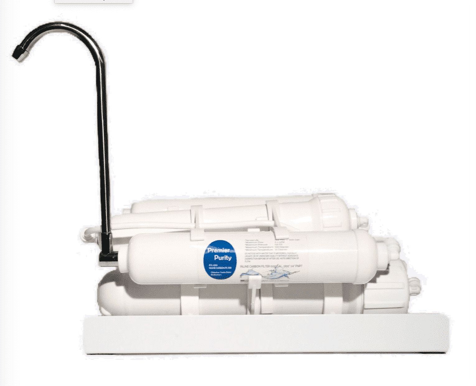 150 GPD Portable Counter Top Reverse Osmosis Drinking Water Filter ...