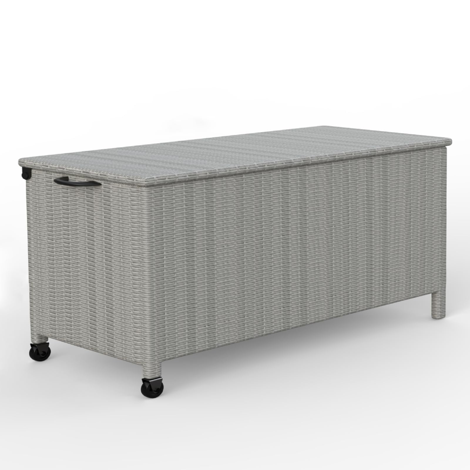 150 Gallon Large Deck Box Waterproof,Indoor Outdoor Weather Resistant ...