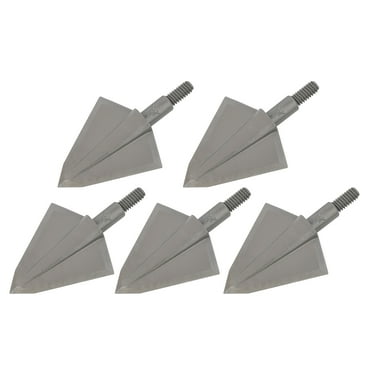 Rage X-Treme 4-Blade Hybrid Broadheads, 100 Grain, 2-Pack with SHOCK ...
