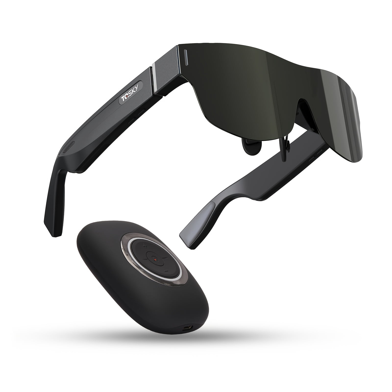 150'' HD Display AR Smart Glasses, Built-in Tracking, Portable ...