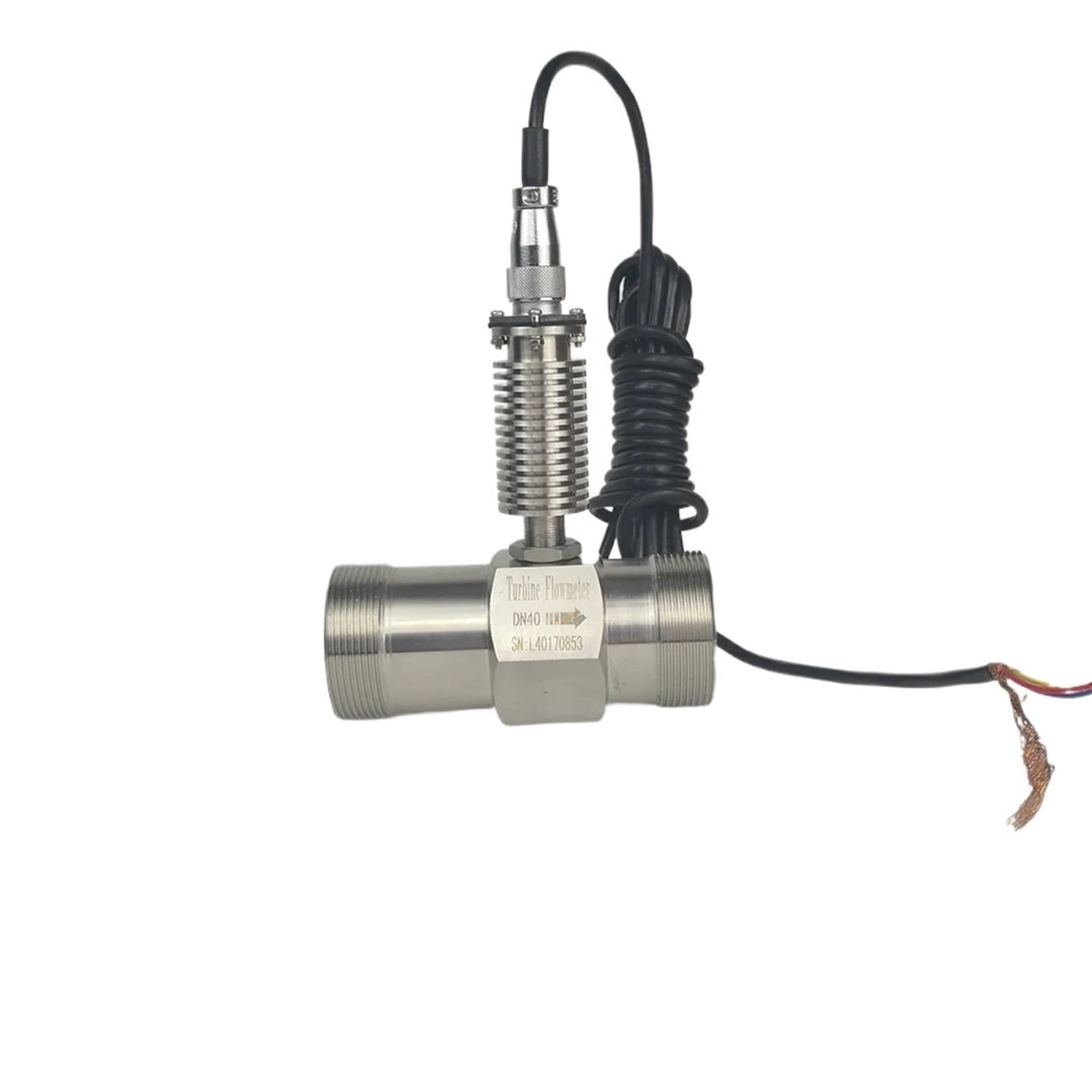 150 Hot Water Flowmeter Turbine Flow Sensor Water SS304 Thread connection Pulse Signal - Walmart.com