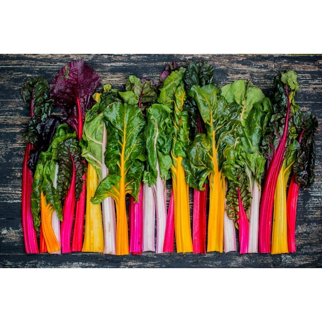 150 MIXED Colors Northern Lights SWISS CHARD (Perpetual Spinach) Beta ...